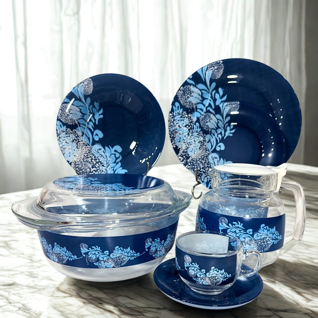 Dinner Set Glassware Luminarc 71Pc - Fancy Crockery